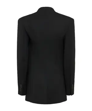 Attico Virgin Wool Gabardine Blazer