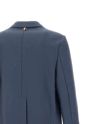 Thom Browne Striped-sleeve Cotton Blazer