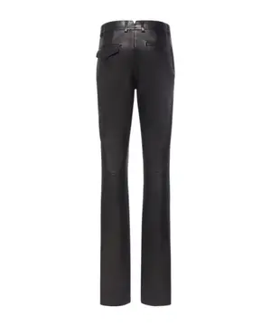 ANN DEMEULEMEESTER Mid-rise Skinny Leather Pants