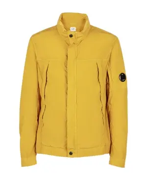 C.P. COMPANY Hooded Fitted Jacket - Yellow