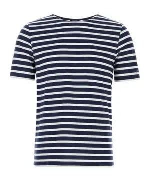 Saint James Striped T-shirt - Black