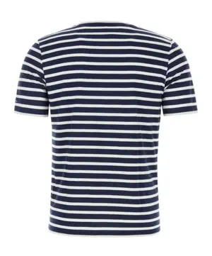 Saint James Striped T-shirt - Black