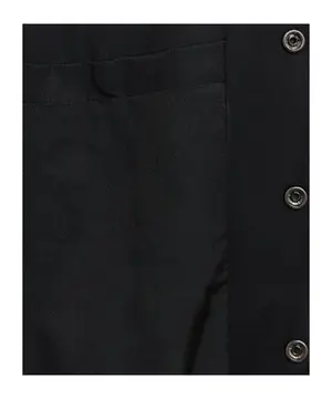 ANN DEMEULEMEESTER Slim Fit Raglan Bomber Jacket With Embroidered Back Panel