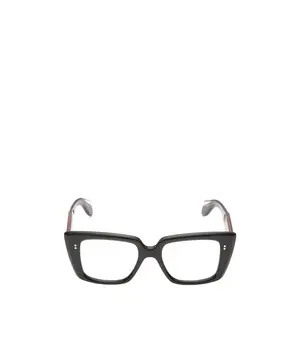 CUTLER  GROSS Cutler & Gross Square Frame Full Rim Eyeglasses - Black