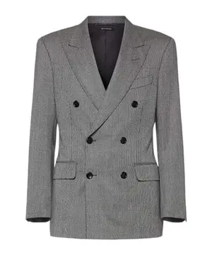 TOM FORD Double Breast Jacket - Gray