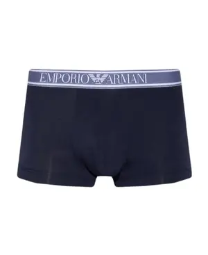 Emporio Armani Logo Boxer Panties - Black