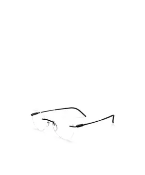 SILHOUETTE Rimless Round Frame Eyeglasses