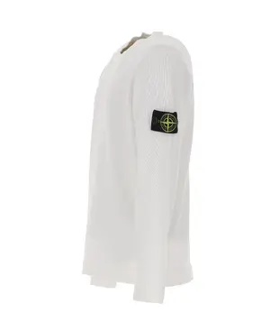 Stone Island Logo Decal Crewneck Pullover