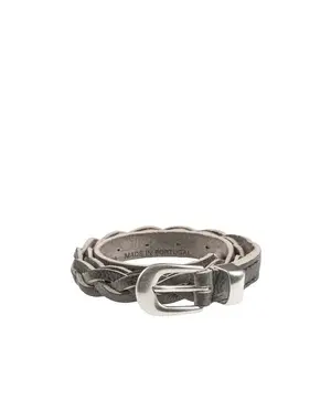 Our Legacy Braided Leather Belt - Brown