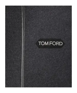 TOM FORD Single Breasted Wool Blend Coat