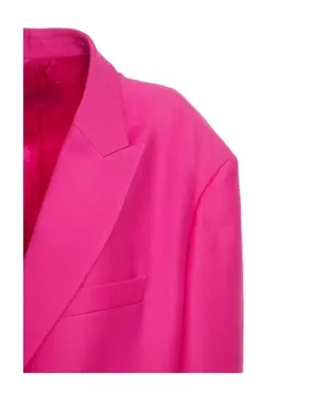 Valentino Garavani Oversize Wool Silk Crepe Blazer