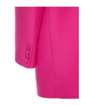Valentino Garavani Oversize Wool Silk Crepe Blazer