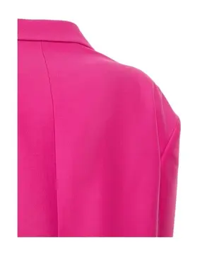 Valentino Garavani Oversize Wool Silk Crepe Blazer