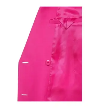 Valentino Garavani Oversize Wool Silk Crepe Blazer