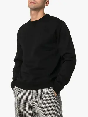 Valentino Garavani Logo Embossed Cotton Sweatshirt