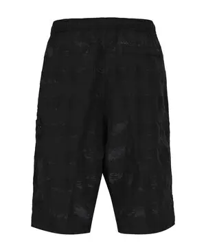 Stone Island Long Paneled Bermuda Shorts