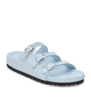 BIRKENSTOCK Florida Fresh Slides - Light Blue