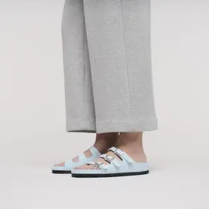 BIRKENSTOCK Florida Fresh Slides - Light Blue