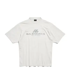 Balenciaga Activewear Logo Print T-shirt