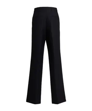 Dries Van Noten Portias Wide Leg Wool Pants