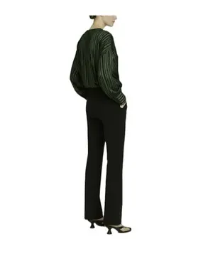 Dries Van Noten Portias Wide Leg Wool Pants