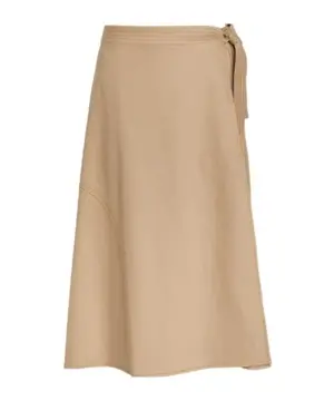 Max Mara Midi Wrap Skirt - Light Brown