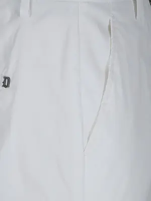 DONDUP Tailored Cuffed-hem Trousers - White