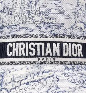 Dior D-bobby Toile De Jouy Scotland Bucket Hat