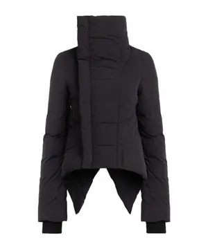 Rick Owens Naska High Neck Matte Nylon Down Jacket