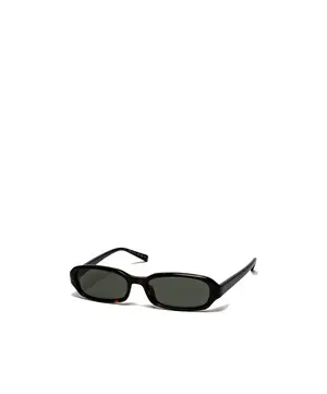 Saint Laurent Rectangular Frame Sunglasses - Black