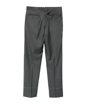 Brioni Tigullio Pressed-crease Tailored Trousers - Green