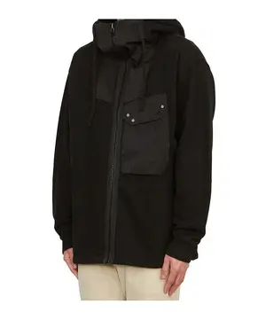 TEN C Long Sleeve Casual Jacket With Hood