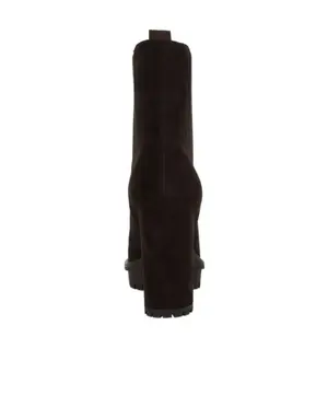 GIANVITO ROSSI High-heeled Round-toe Boots - Mocha
