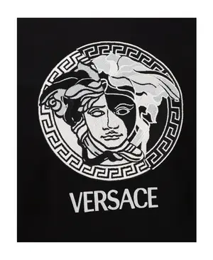 Versace Medusa Printed Crewneck T-shirt