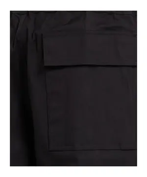 Rick Owens Dietrich Drawstring Cotton Pants - Black