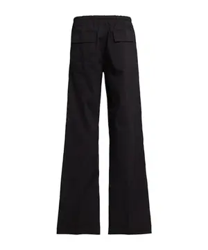 Rick Owens Dietrich Drawstring Cotton Pants - Black