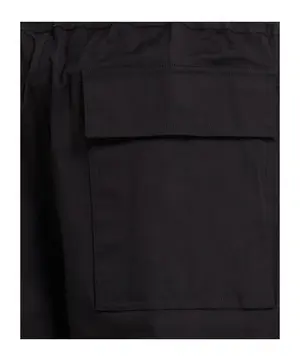 Rick Owens Dietrich Drawstring Cotton Pants - Black