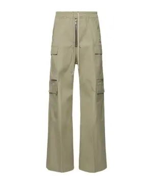 Rick Owens Cargobelas Cotton Pants - Nude