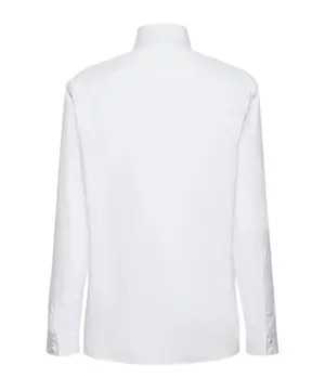 Balmain Covered Cotton Satin Shirt