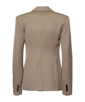 Attico Single-breasted Suit Coat
