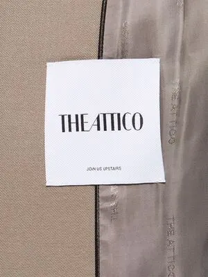 Attico Single-breasted Suit Coat
