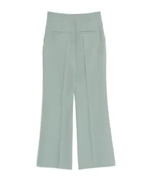 Valentino Garavani Light Diagonal Wool Trousers