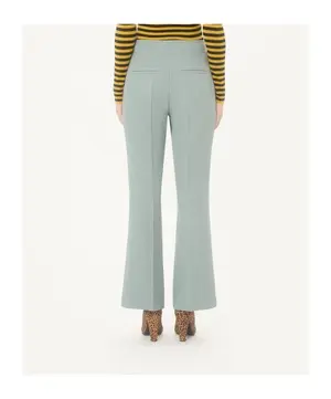 Valentino Garavani Light Diagonal Wool Trousers