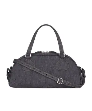 COURREGES Friday Bowling Denim Bag