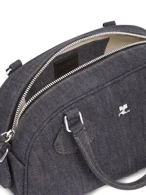 COURREGES Friday Bowling Denim Bag