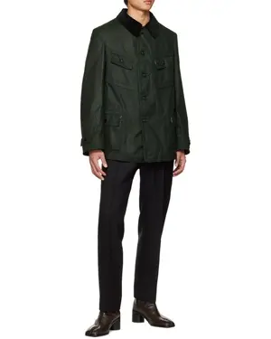 MAISON MARGIELA Wool Buckled Detailed Trousers
