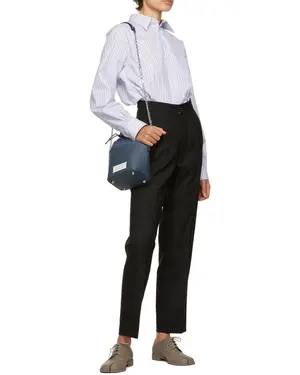 MAISON MARGIELA Wool Buckled Detailed Trousers