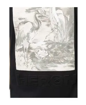 Heron Preston Crew Neck Heron Print T-shirt