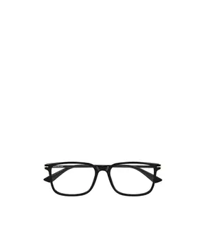 Montblanc Eyewear Rectangular Frame Glasses - Black