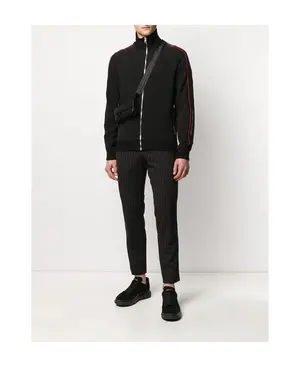 Alexander McQueen Logo Tape Track Jacket